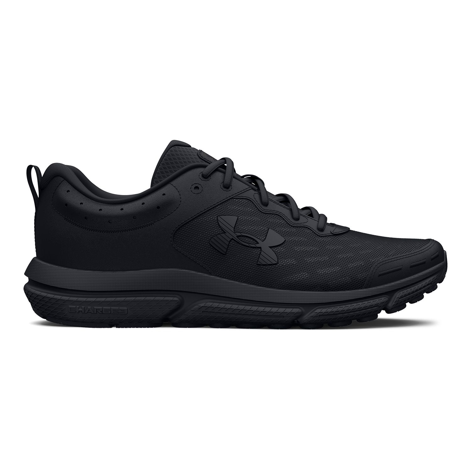 Under Armour Women's Charged Assert 10 D, (002) Black/Black/Black, 7 ...