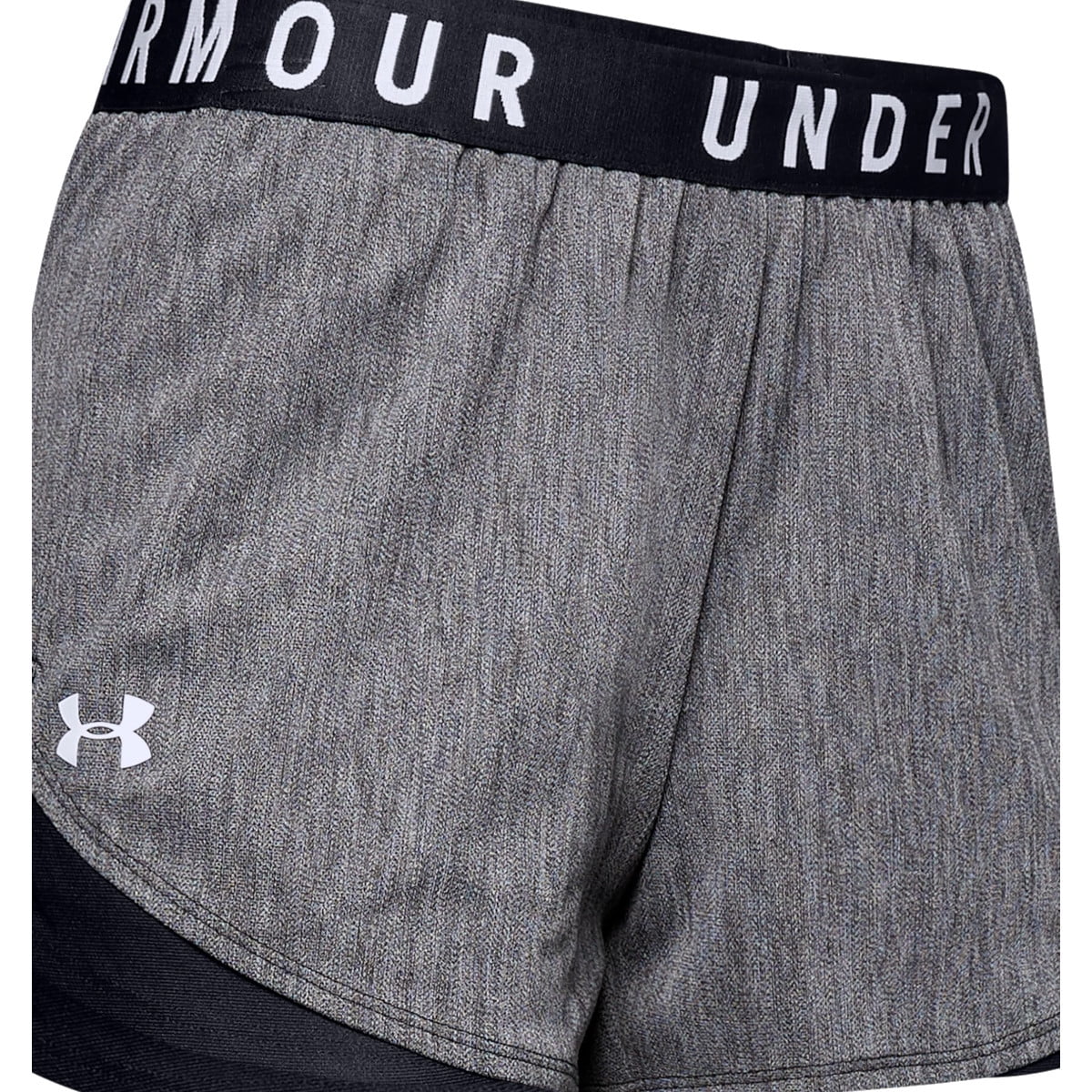 Under Armour Women's Elastic Waistband Play Up Twist Shorts - Walmart.com