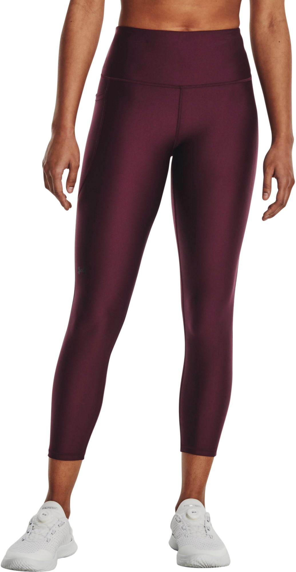 Under Armour Women's HeatGear High Rise No-Slip Waistband 7/8 Leggings ...