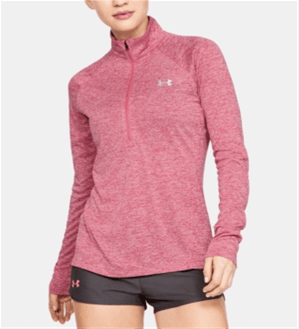 Under Armour Women's Tech Twist 1/2 Zip Long Sleeve Breathable Pullover ...
