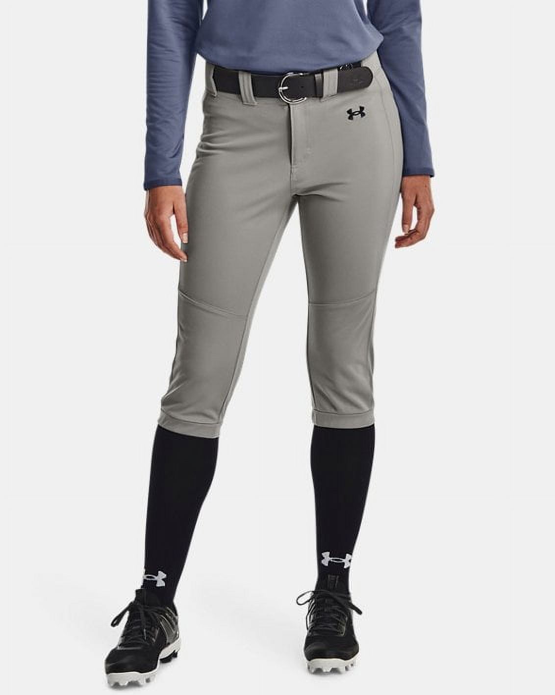 Under Armour Women's Utility Fastpitch Softball Pants Grey S S/Grey ...
