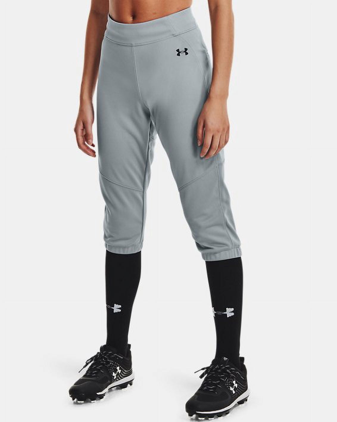 Under Armour Women's Vanish Beltless Fastpitch Softball Pant Grey L L ...