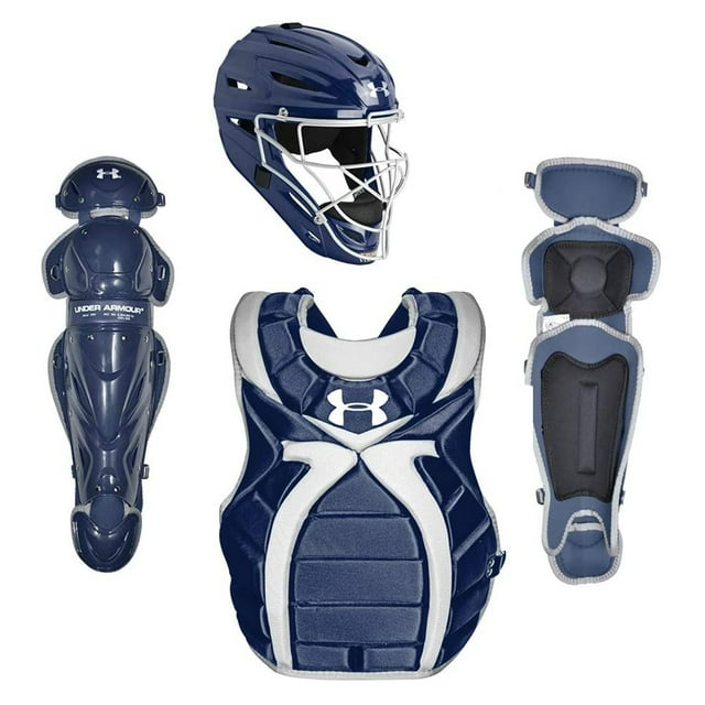 Under Armour Women's Victory Series Softball Catcher Gear Set, Navy ...