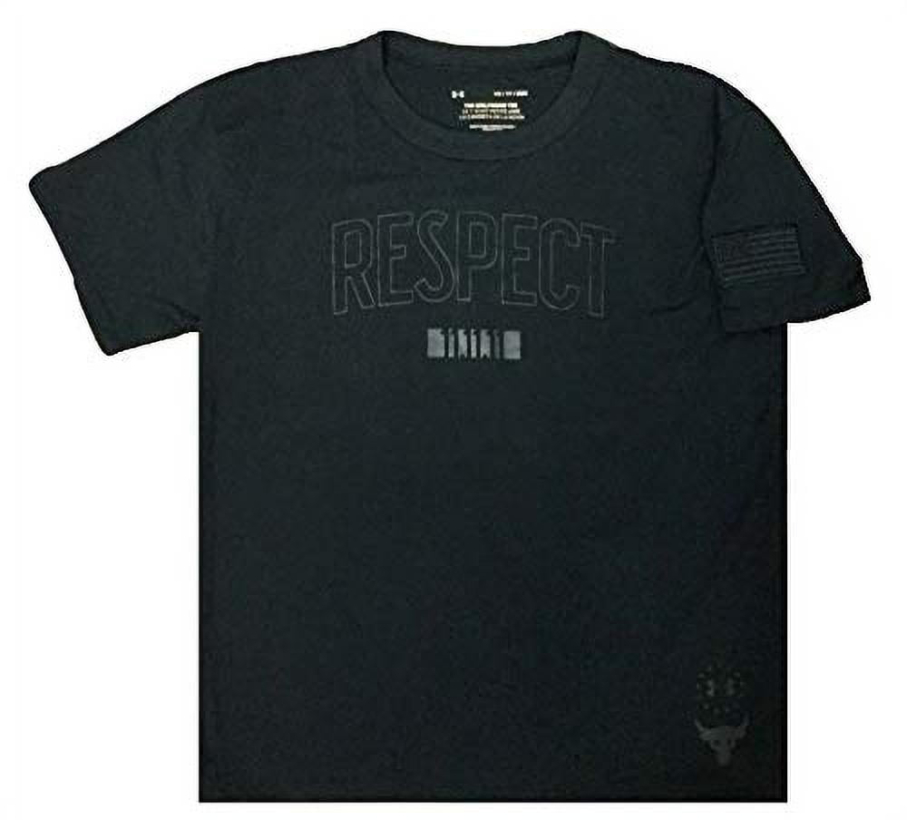 Under Armour Womens Project Rock Respect Shirt Med 1345570-001 ...