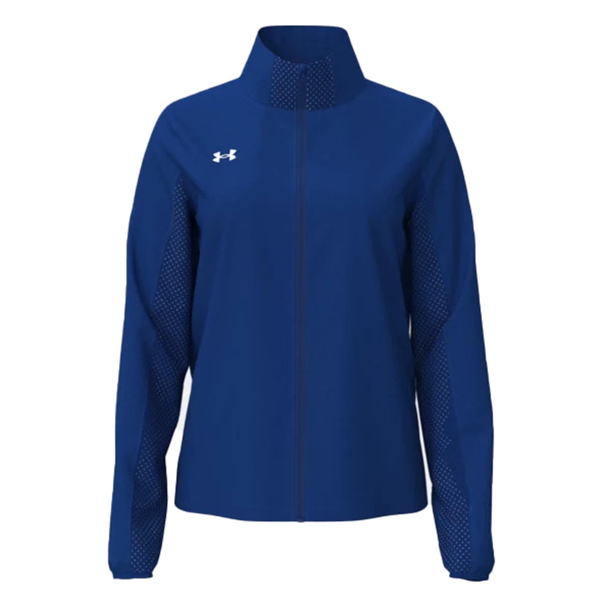 Under Armour Womens Squad 3.0 Warmup Full Zip Jacket Royal SM - Walmart.com