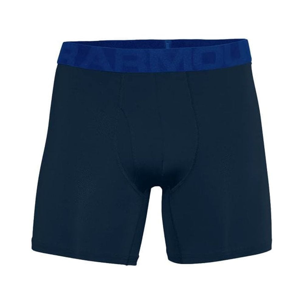 Under Armour mens Tech Mesh 6-inch Boxerjock 2-Pack , Royal (400 ...