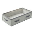 Under Bed Storage Bins Frame Storage Box Non-woven fabric Sturdy ...