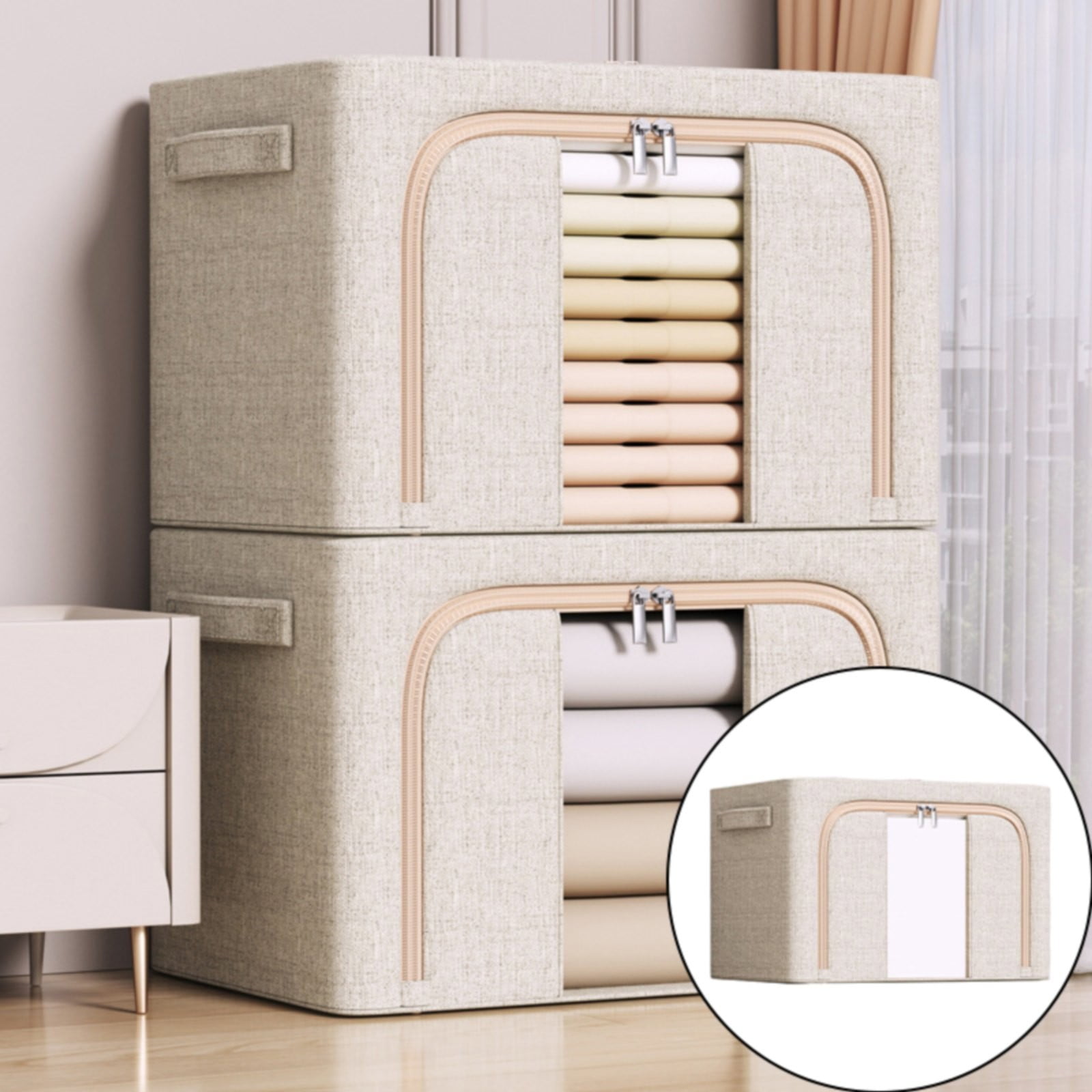 Under Bed Storage Closet Organizer Clothes Storage Bag Storage ...