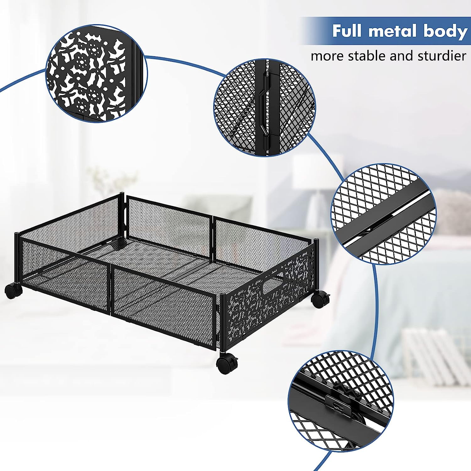 Under Bed Storage, Under Bed Rolling Storage, Under Bed Storage ...