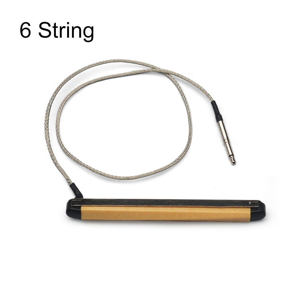 Under Bridge Piezo Pickup for 4-String Acoustic Guitar Bass - Walmart.com