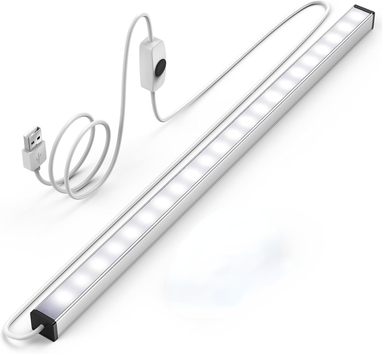 Under Cabinet Led Lighting, 12 Inch Light Strip Bar, Daylight White ...