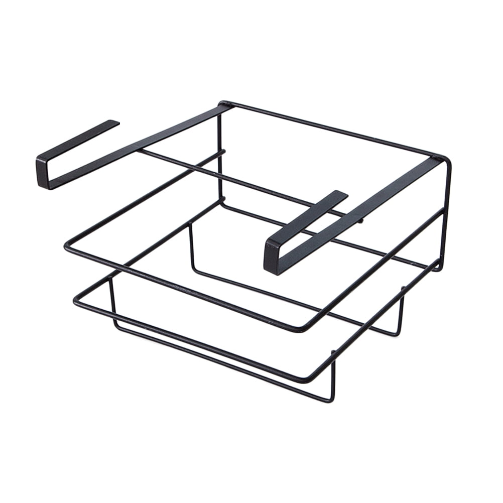 Under Cabinet Organizer Shelf Hanging Storage Baskets Rack Chopping ...