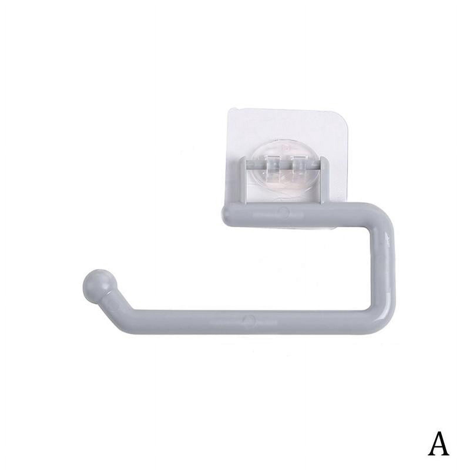 Under Cabinet Paper Roll Kitchen Hanger Towel Holder Wall Good White ...
