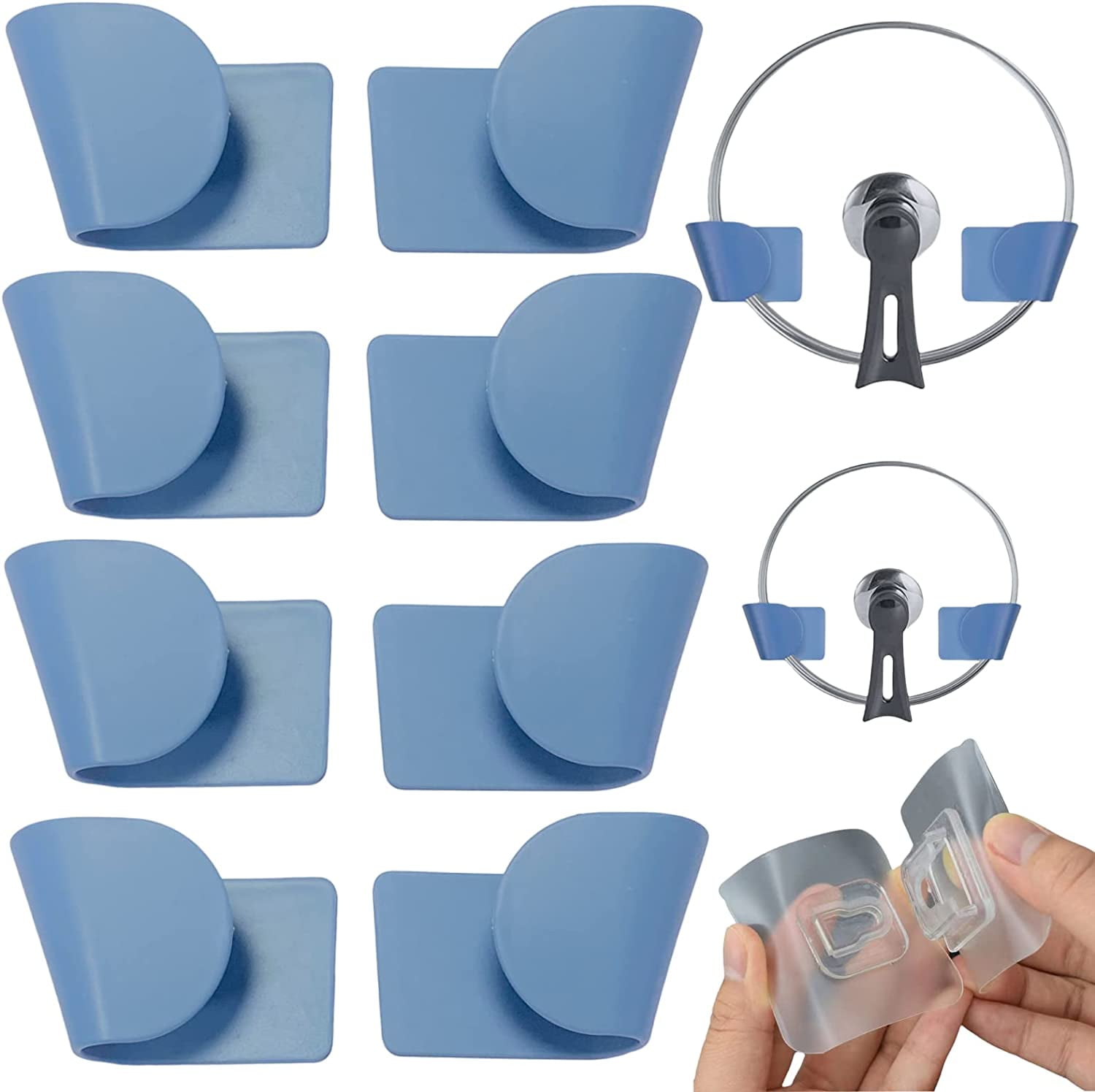 Under Cabinet Pot Lid Organizer, Universal Pot Lid Organization Rack ...