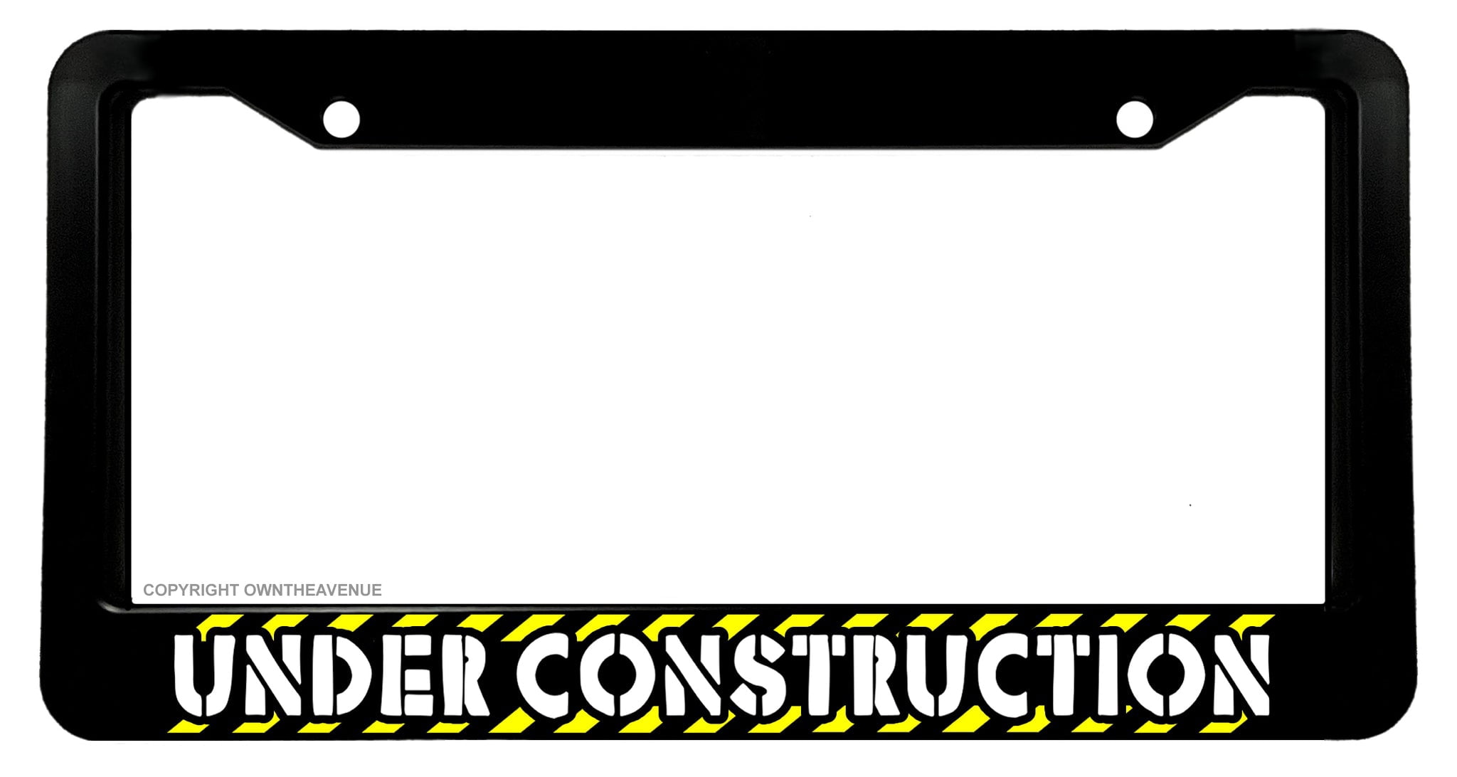 Under Construction JDM Racing Drifting Funny License Plate Frame Model ...