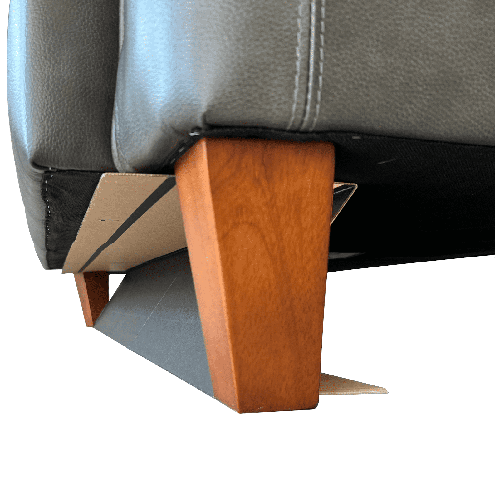 Custom Fit Under Couch Blocker: DIY Kit with Video, Adjustable Black ...