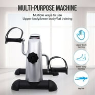 Under Desk Bike Pedal Exerciser, Mini Exercise Machine, Portable Arm ...