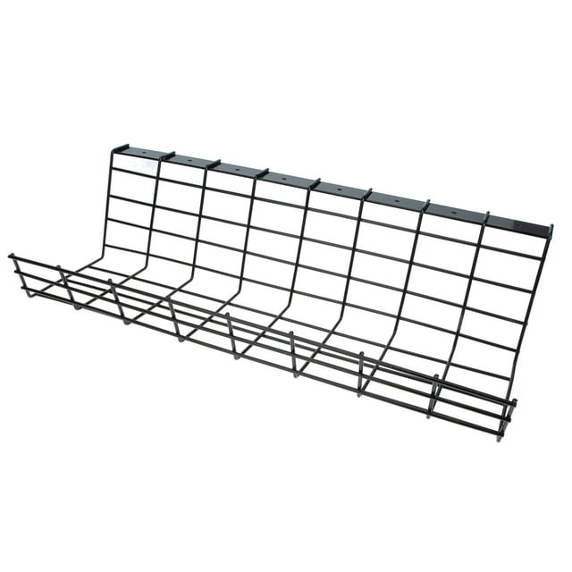 Under Desk Cable Management Tray Iron Rack Desk Cable Tray for Office ...