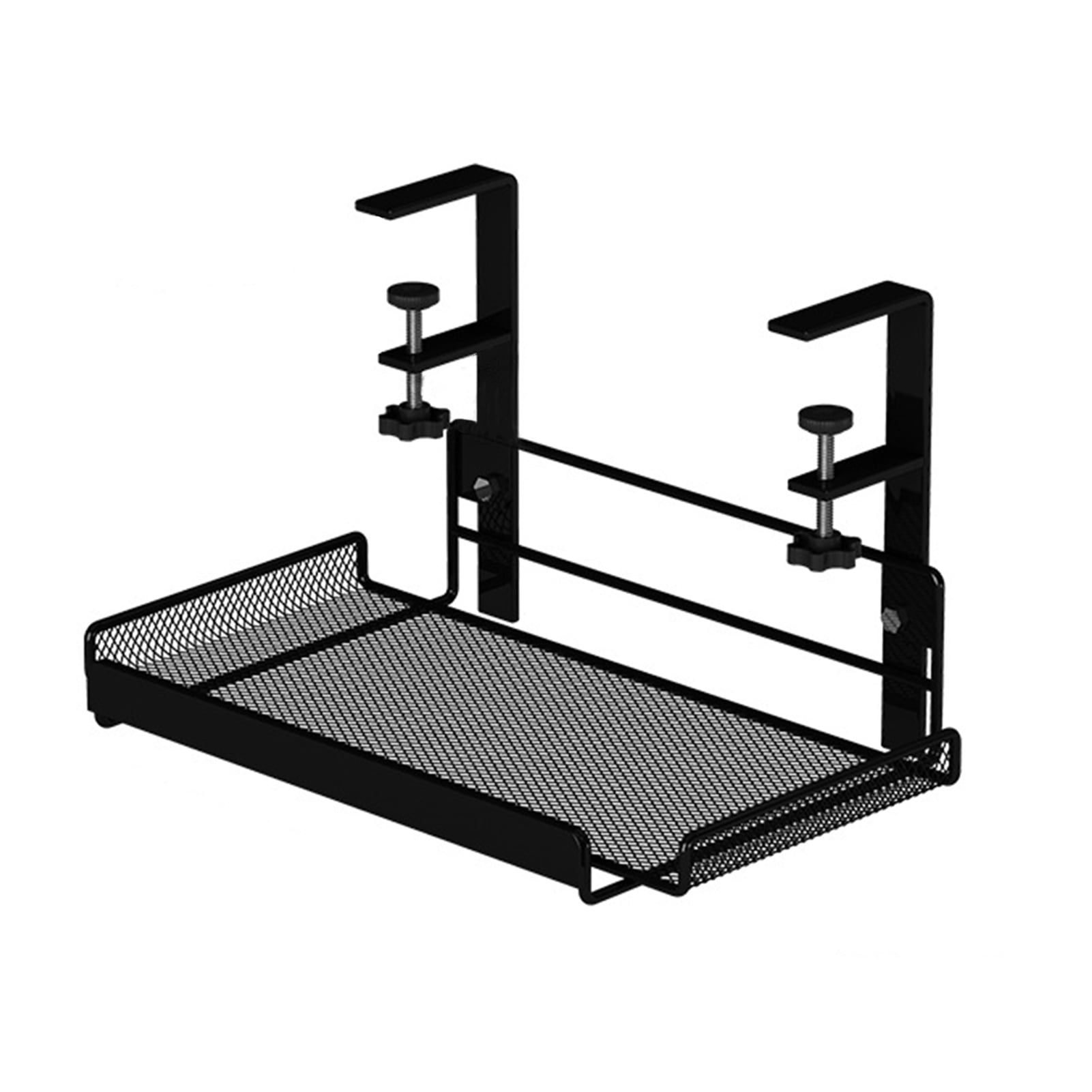 Under-Desk Cable Management Tray No Drill Adjustable Computer Desk ...