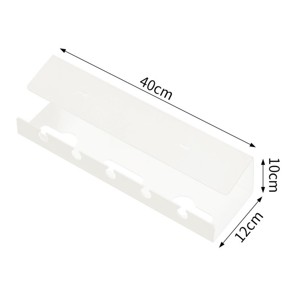 Under Desk Cable Management Tray Under Desk With Clamp Power Strip Cord ...