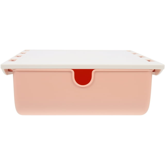 Under Desk Drawer Box Under Table Storage Box Adhesive Drawer Box ...
