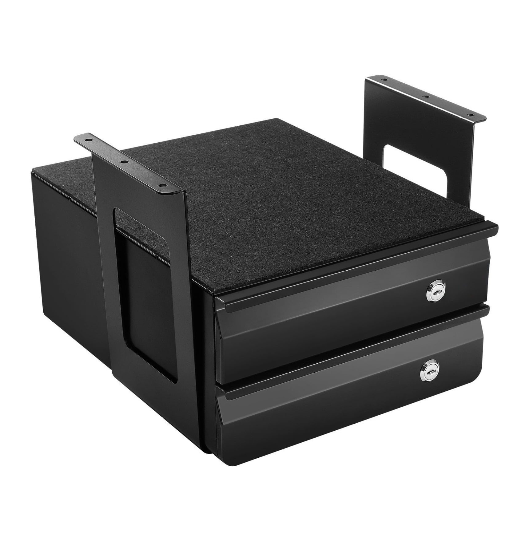 Under Desk Drawer Organizer 13", Lockable Slide-Out Drawer, Home Office ...