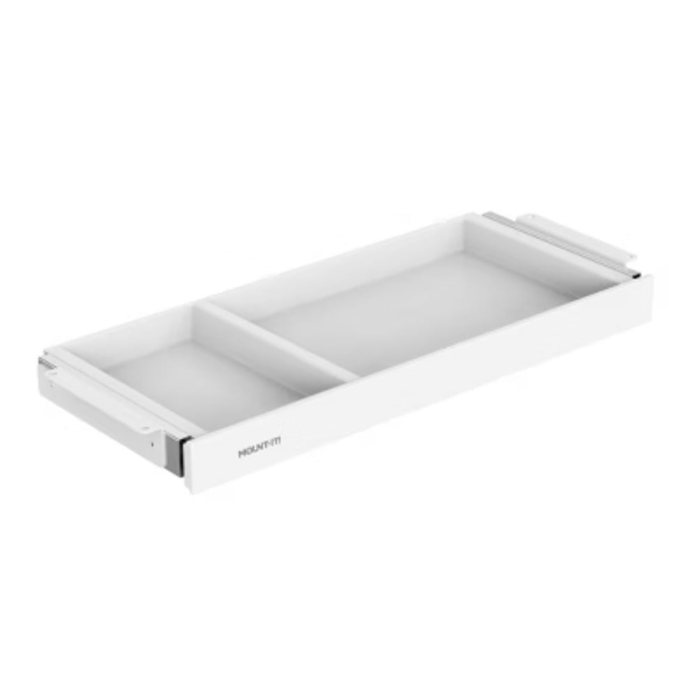 Under Desk Drawer - Shallow, White - Walmart.com