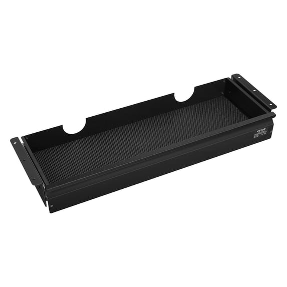 Under Desk Drawer Slide Out,26" Wide Pull-Out Storage Organizer for ...