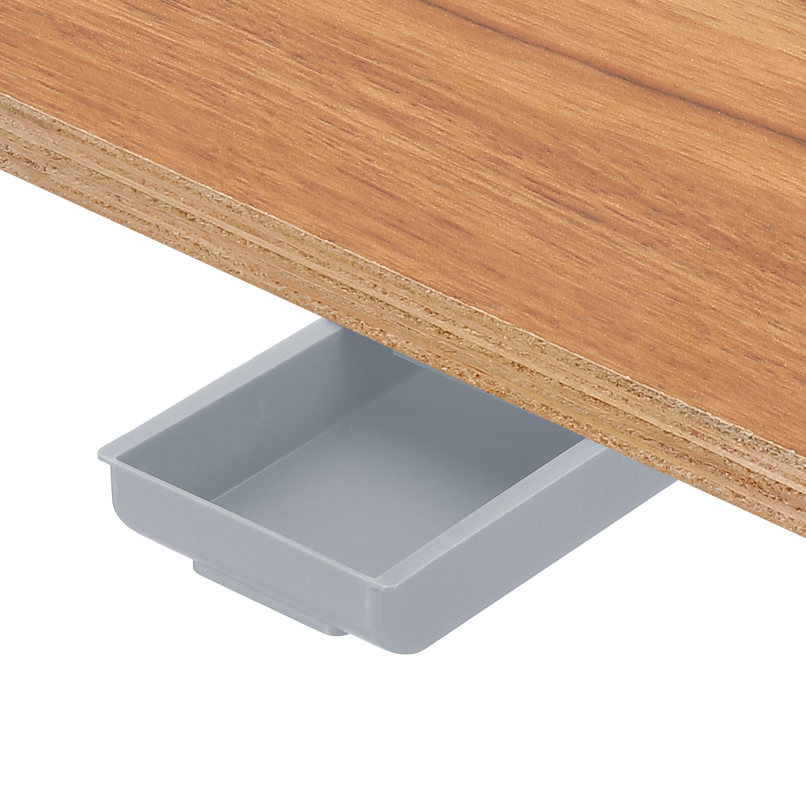 Under Desk Drawer, Under Table Storage Self-Adhesive Attachment Drawers ...