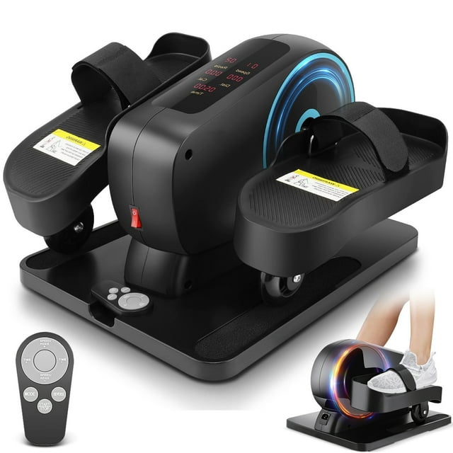 FUNMILY Under Desk Elliptical, 2 in 1 Seated Leg Exerciser for Adults ...