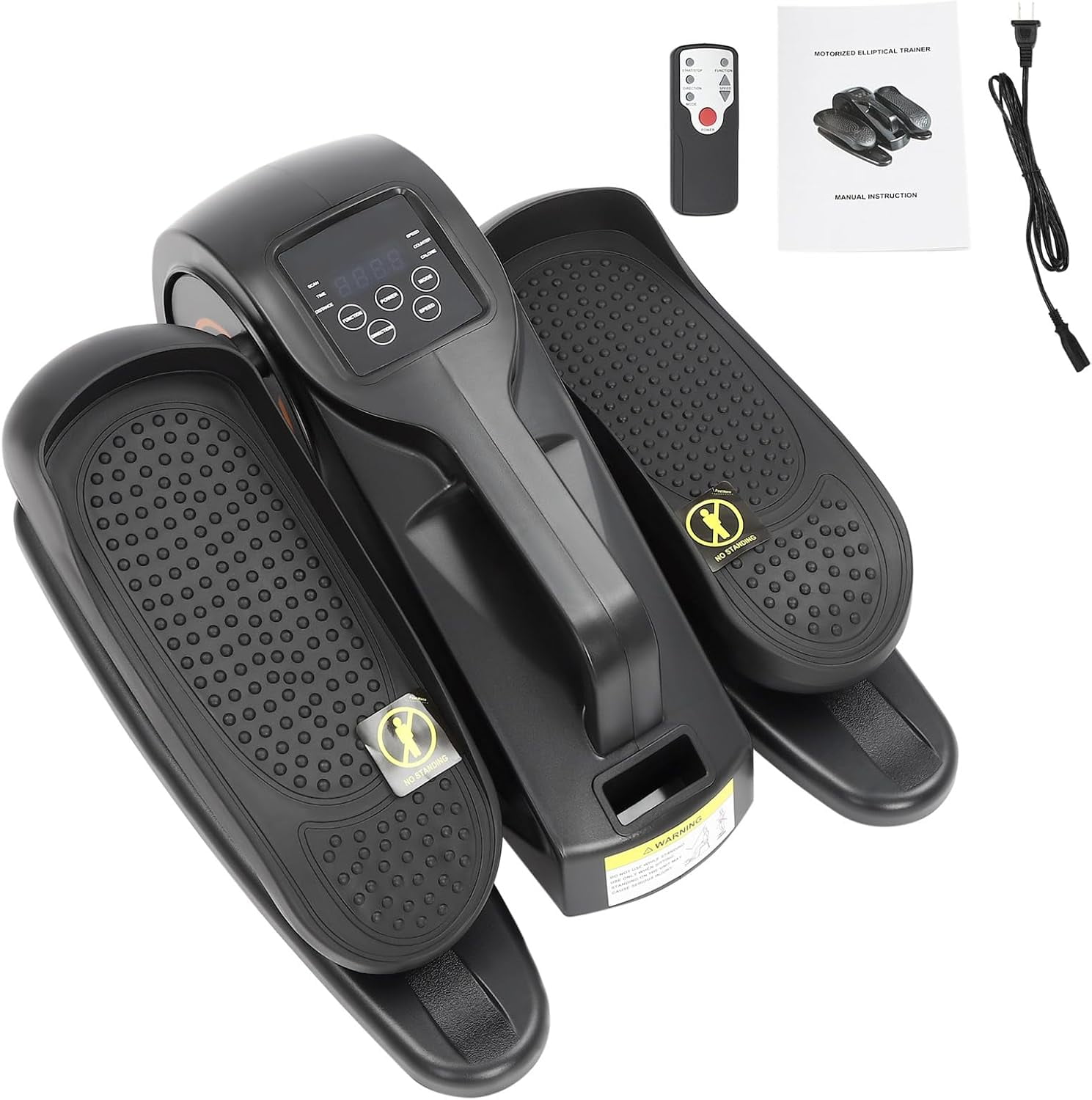 Under Desk Elliptical Machine Ellipse Leg Exerciser with Touch Screen ...