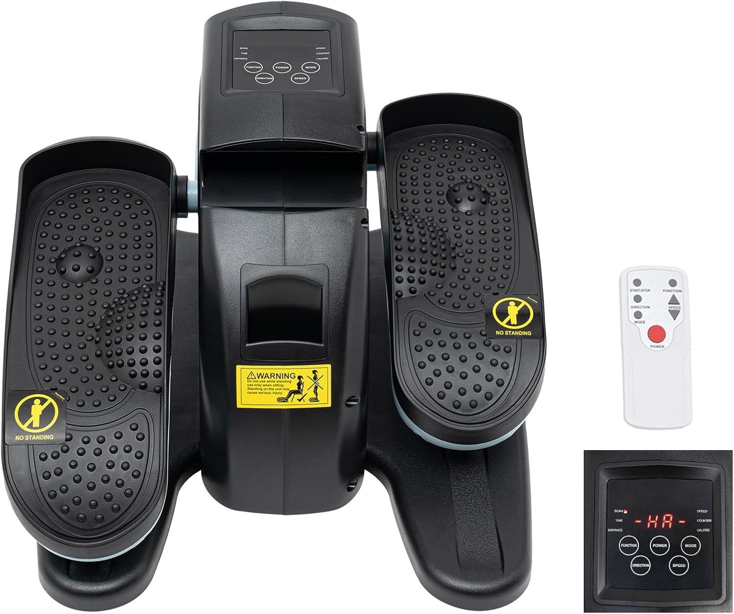 Under Desk Elliptical Machine,Leg Exercise Machine Pedal Exerciser for ...