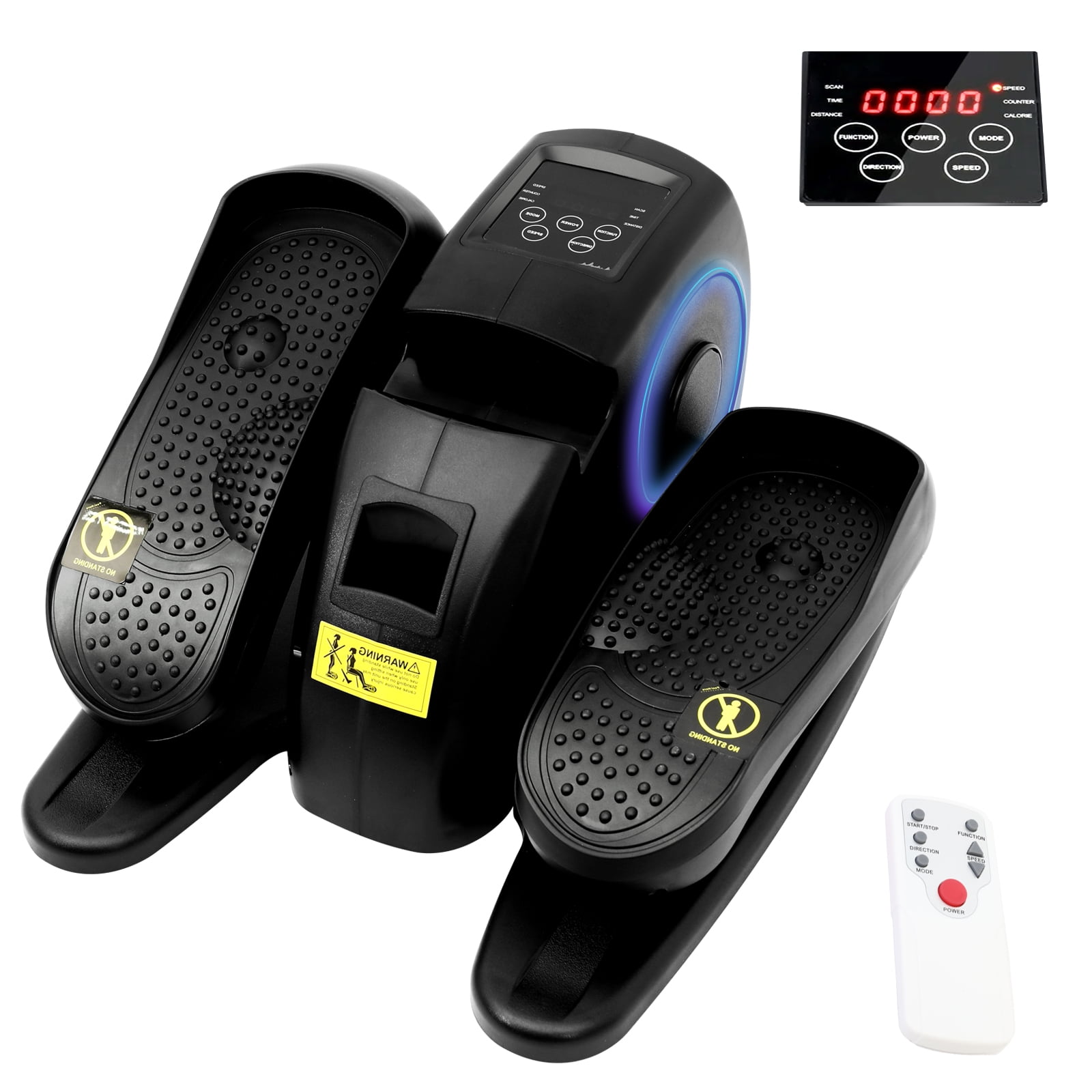 Under Desk Elliptical Machine, Leg Exerciser for Seniors Fully ...