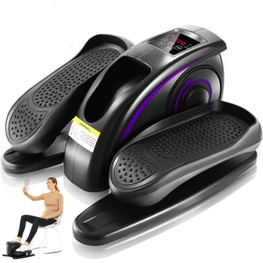 Under Desk Elliptical Machine for Seniors, Electric Seated Pedal ...