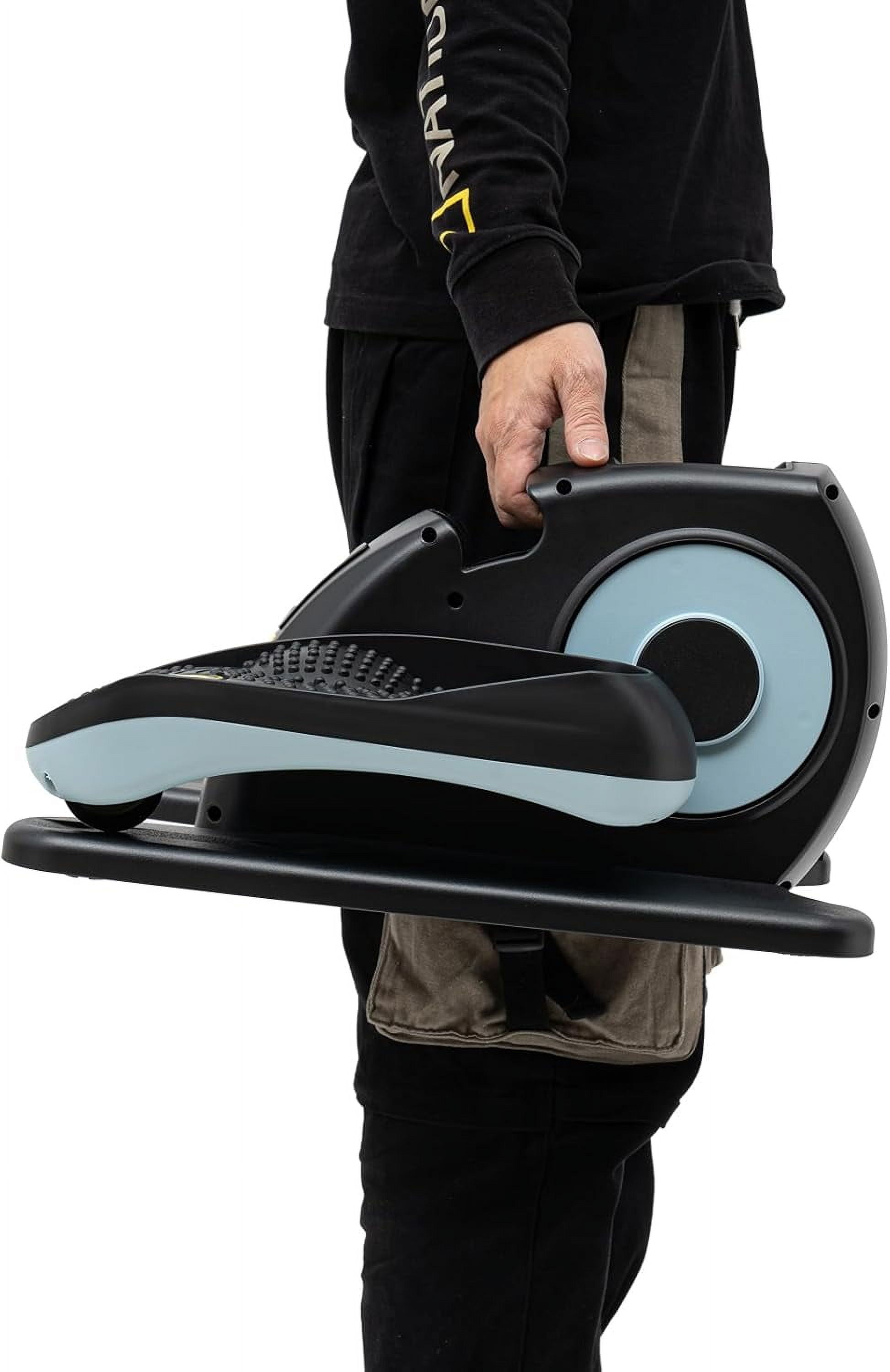 Under Desk Elliptical Machine for Seniors Rehab Electric Seated Leg ...