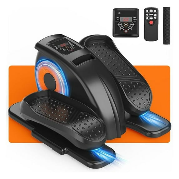 Under Desk Elliptical Machine for Senior Mini Elliptical Leg Exerciser ...