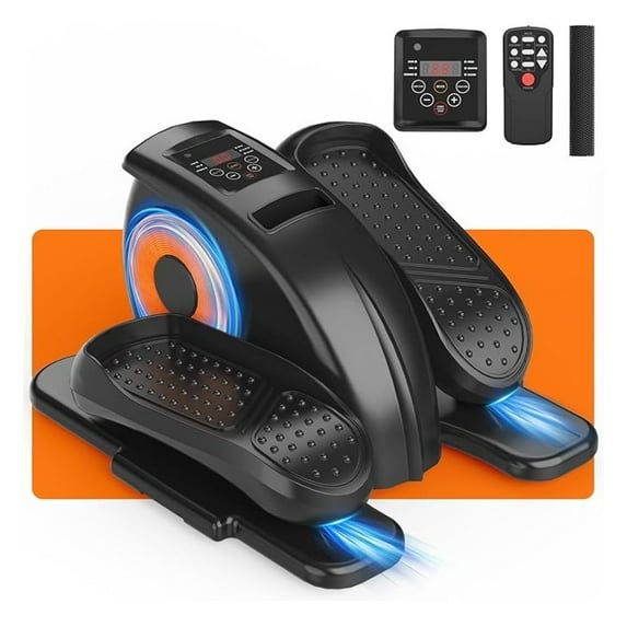 Under Desk Elliptical Machine for Senior Mini Elliptical Leg Exerciser ...