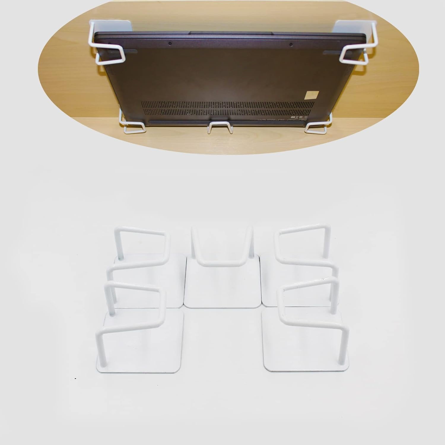 Under Desk Laptop Mount for Macbooks, Surface, Routers, Modems, Cable ...