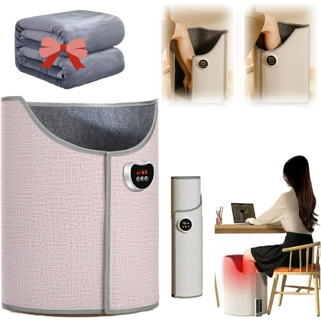 Under Desk Leg Warmer, Folding Electric Feet Heater, Electric Leg ...