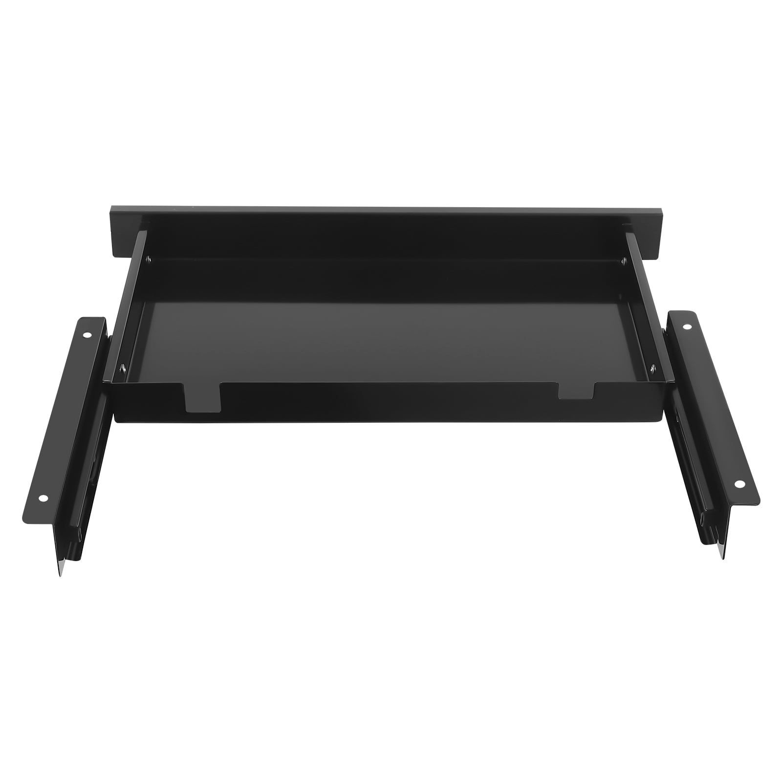 Under Desk Mounted Sliding Drawer, Pull-Out Organizer for Office ...