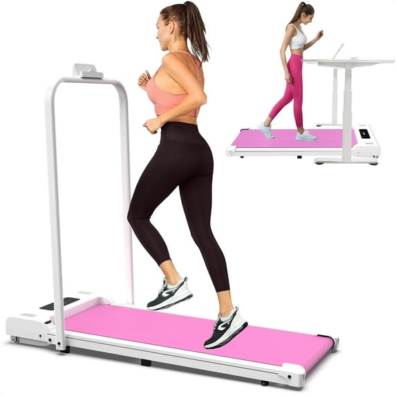Under Desk Treadmill, Walking Pad, 2 in 1 Portable Treadmill with ...