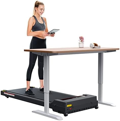 Under Desk Treadmill, Walking Pad Desk Treadmill Portable Walkstation ...