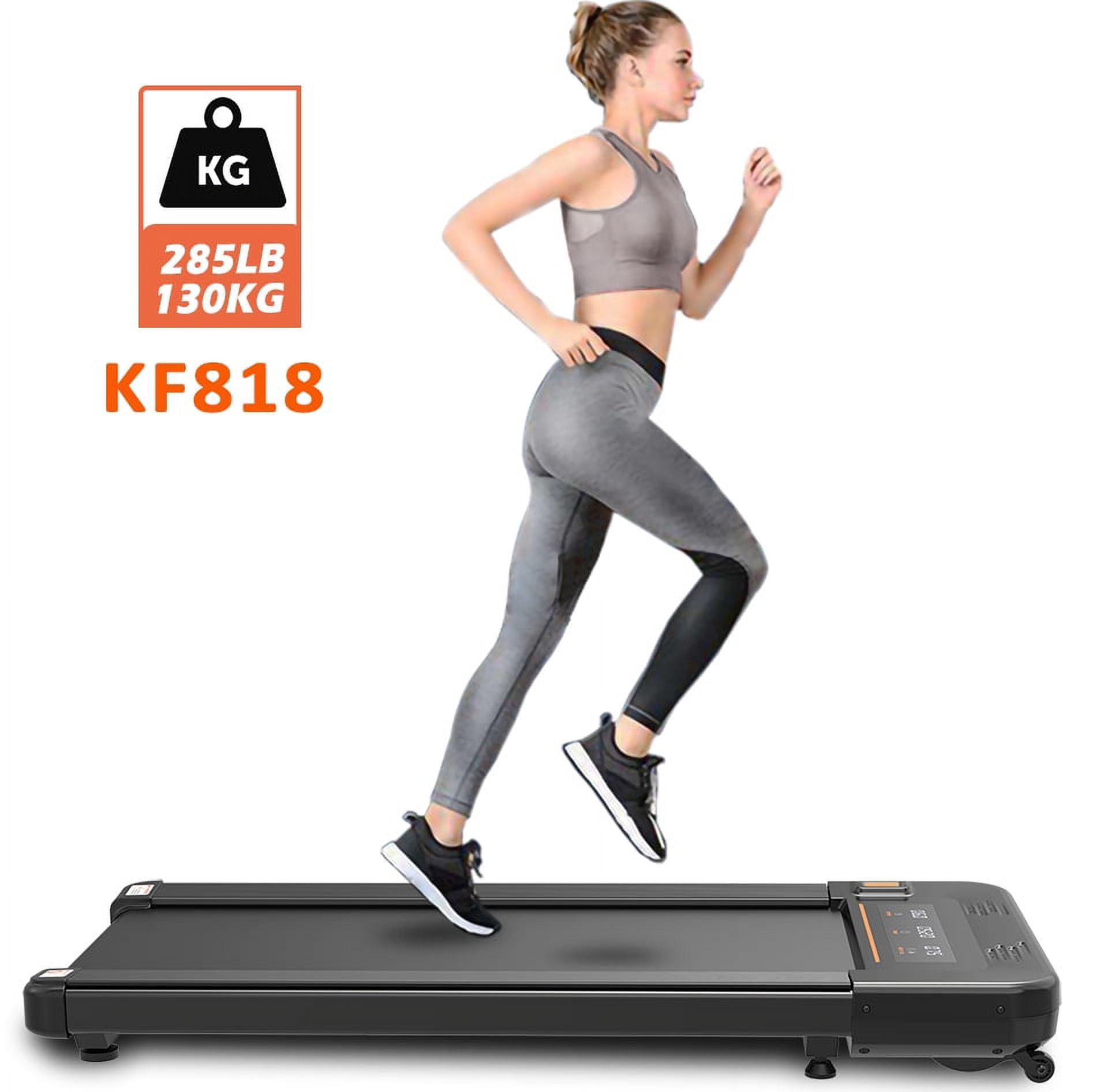 Under Desk Walking Pad, 2.5HP Mini Treadmill with Remote Controll ...