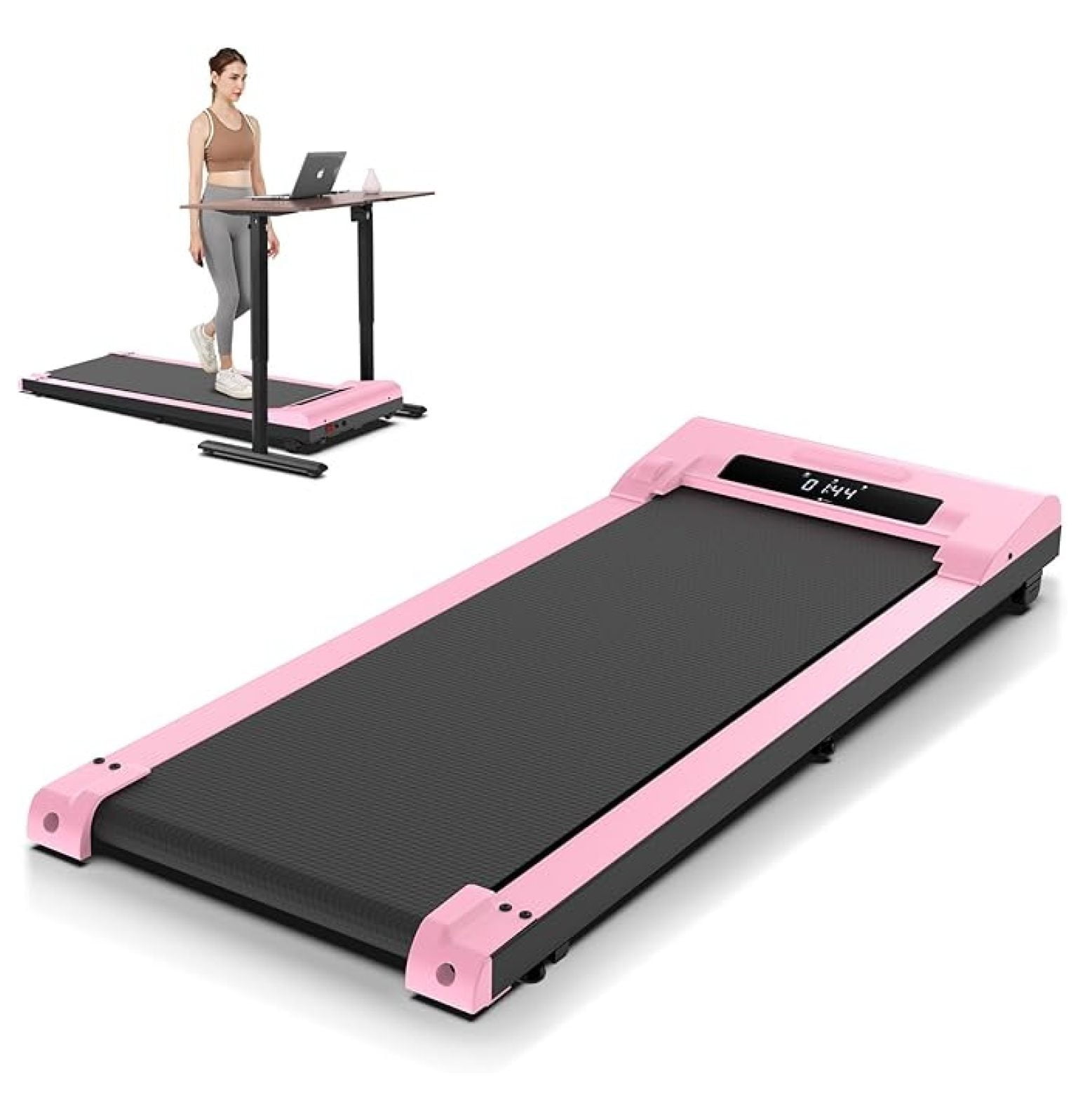 Under Desk Walking Pad for Home Office - 2.5 Portable Treadmill With ...