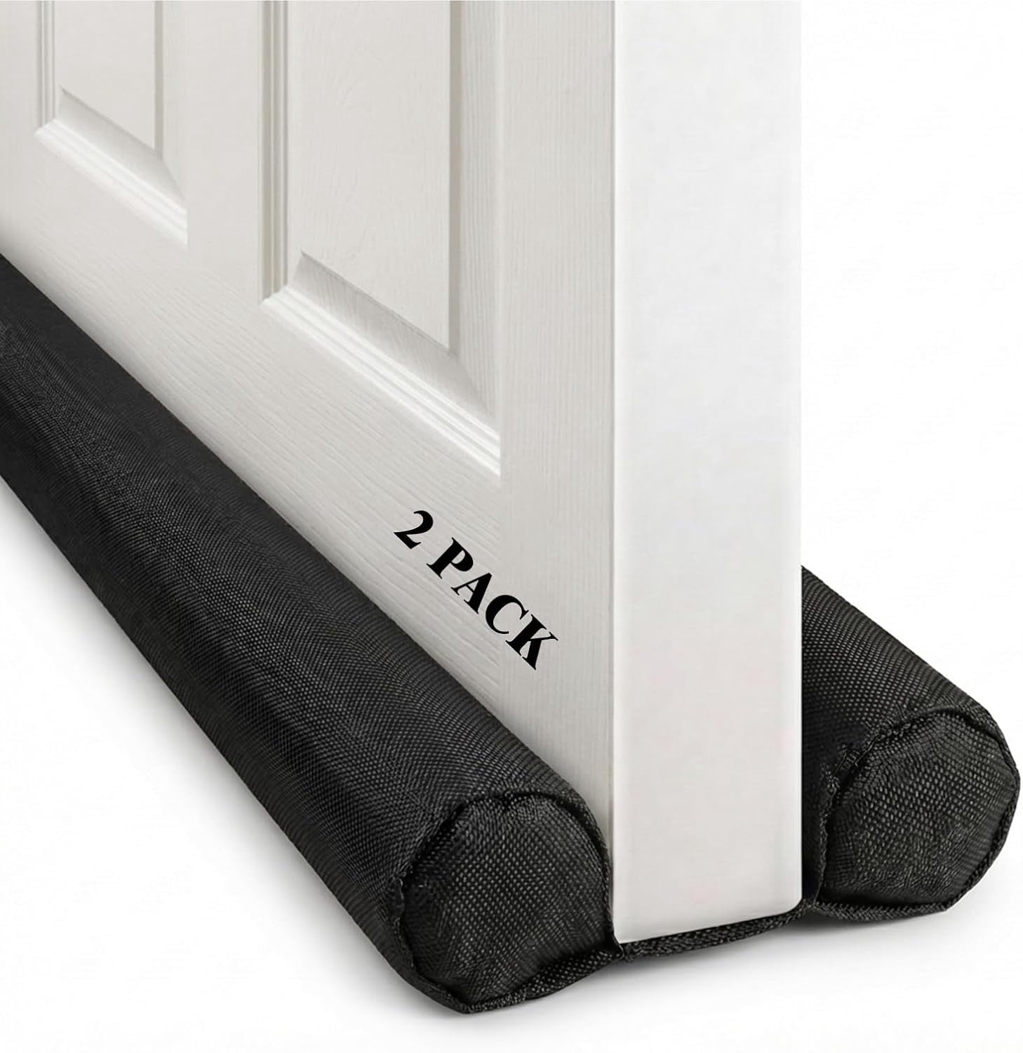 Under Door Draft Stopper 2 Pack – Sweep for Bottom of Door, Noise ...