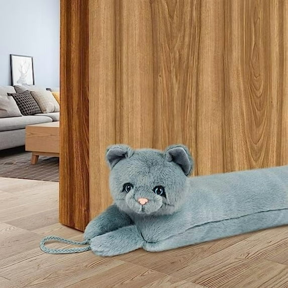 Under Door Draft Stopper 38 inch - Adorable Cat Heavy Duty Door Draft ...