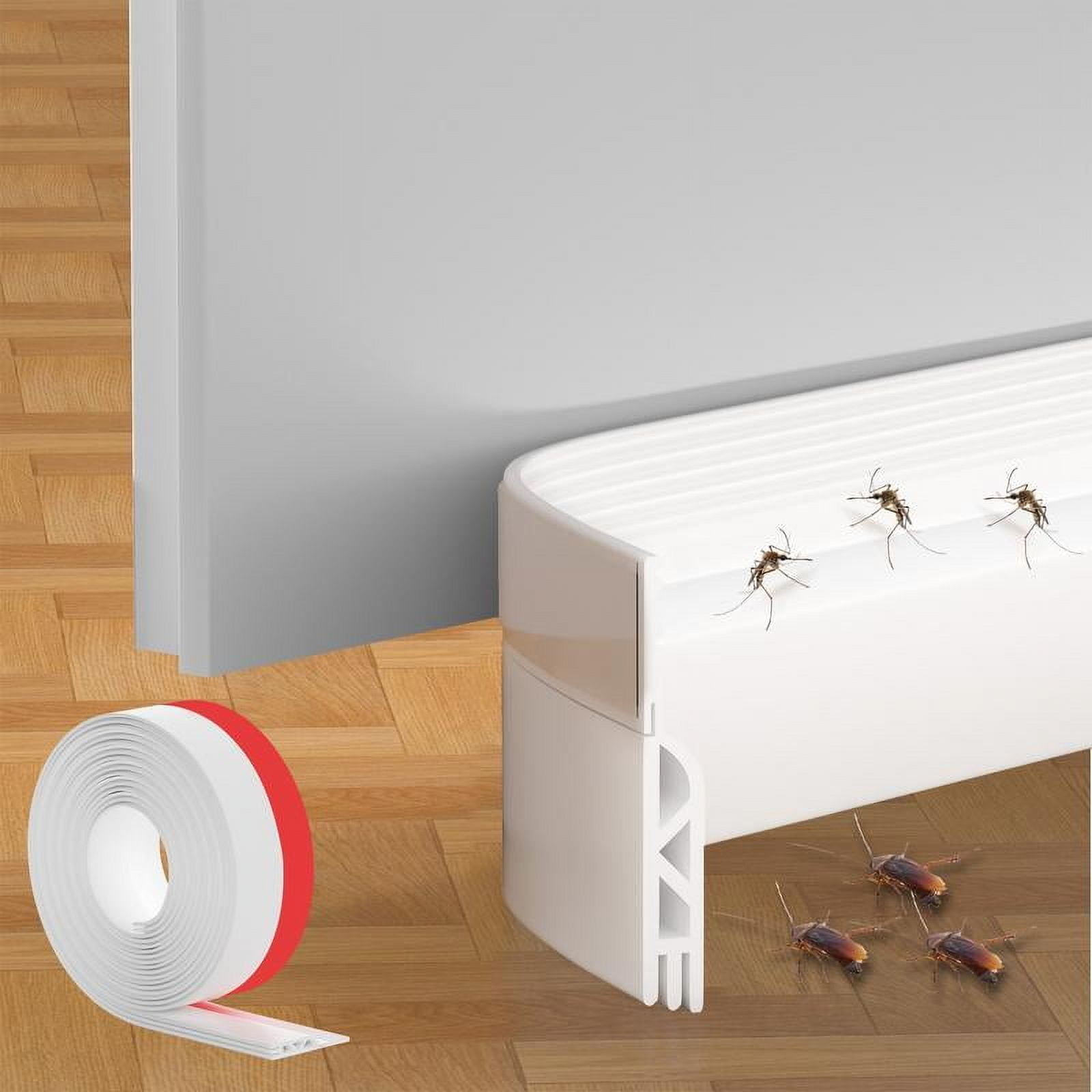 Under Door Draft Stopper Exterior,Bottom Door Sweep Sound Proofing ...