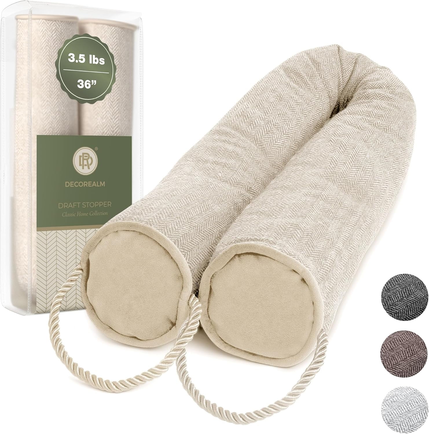 Under Door Draft Stopper and Blocker, Guard for Doors Windows ...