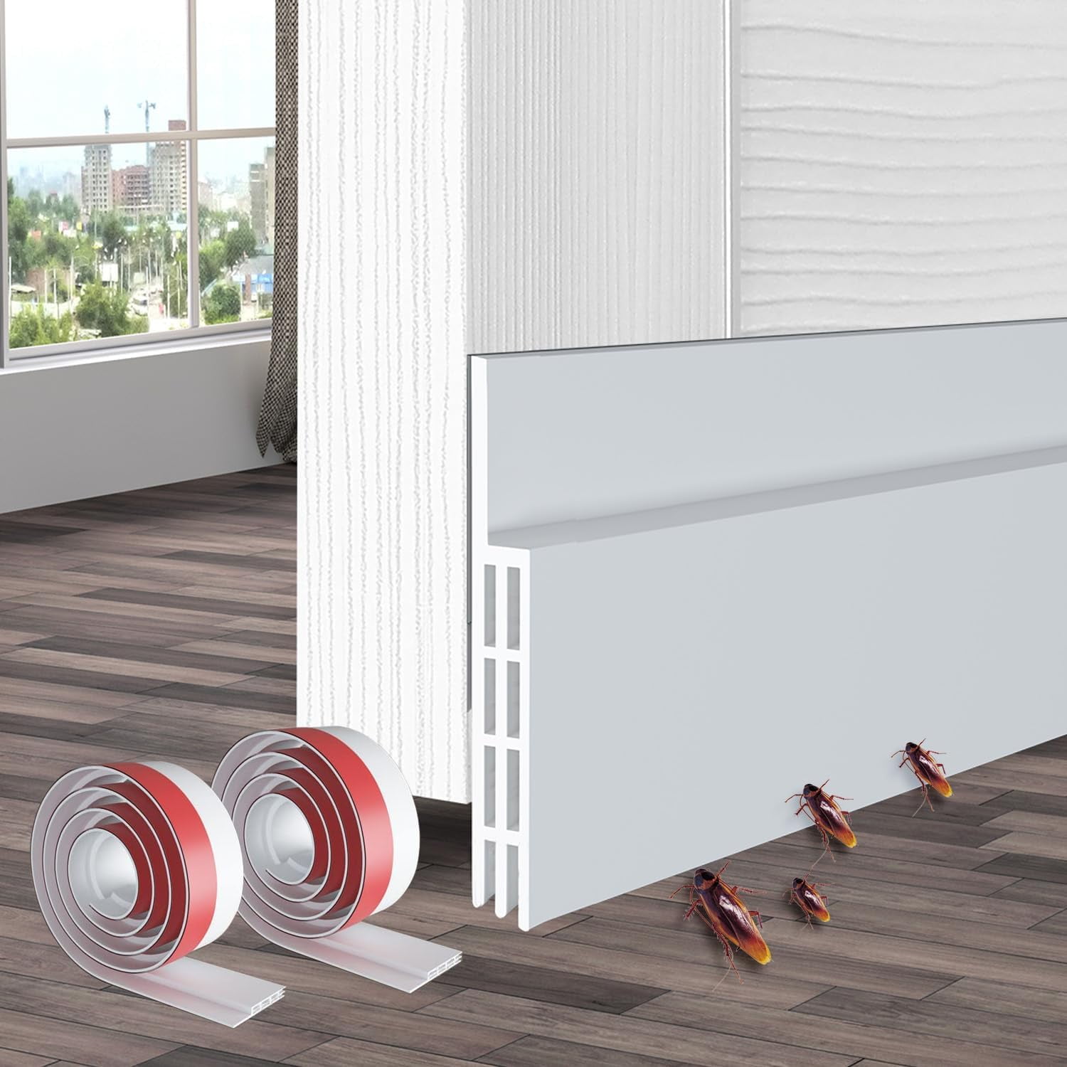 Customer reviews for Under Door Draft Stoppers Door Sweep, DISEN Door ...