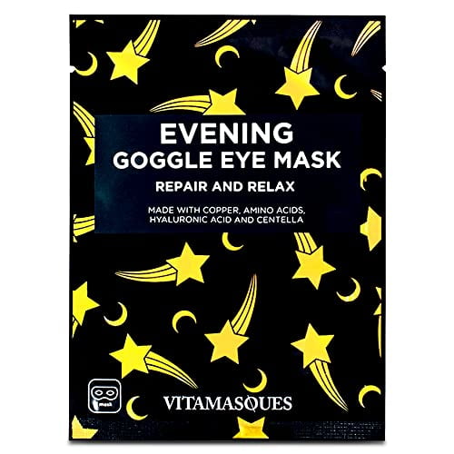 Vitamasques Under Eye Mask, 3-Pack Ultra-Revitalizing Goggle Mask ...